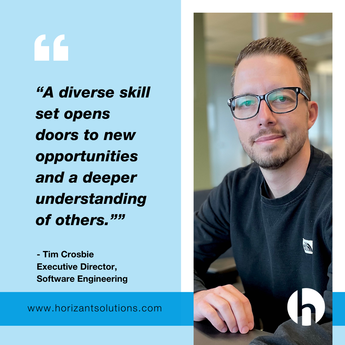 Meet Tim Crosbie: Executive Director, Software Engineering